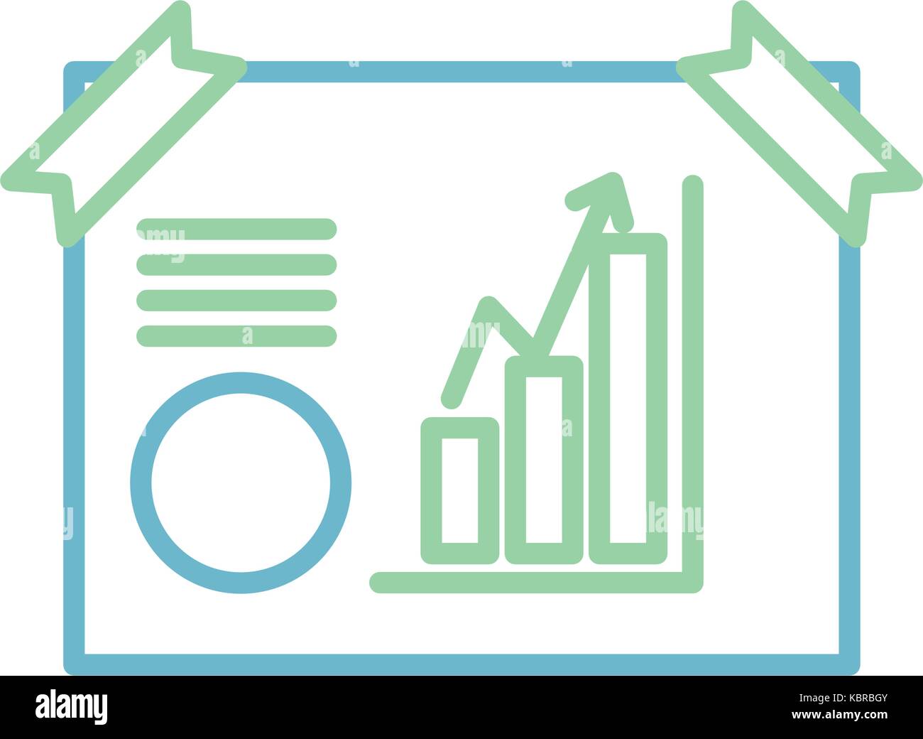 report document icon over white background vector illustration Stock ...