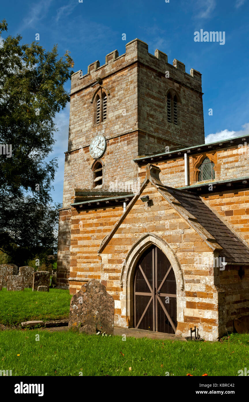 St. Michael`s Church, Bradden, Northamptonshire, England, UK Stock ...