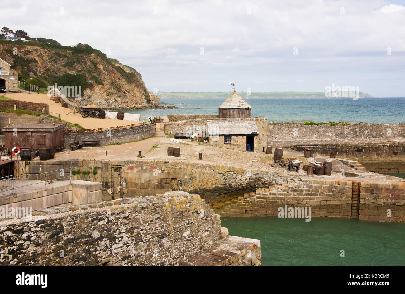 Charlestown is a town in Cornwall, Great Britain, Charlestown ist eine ...