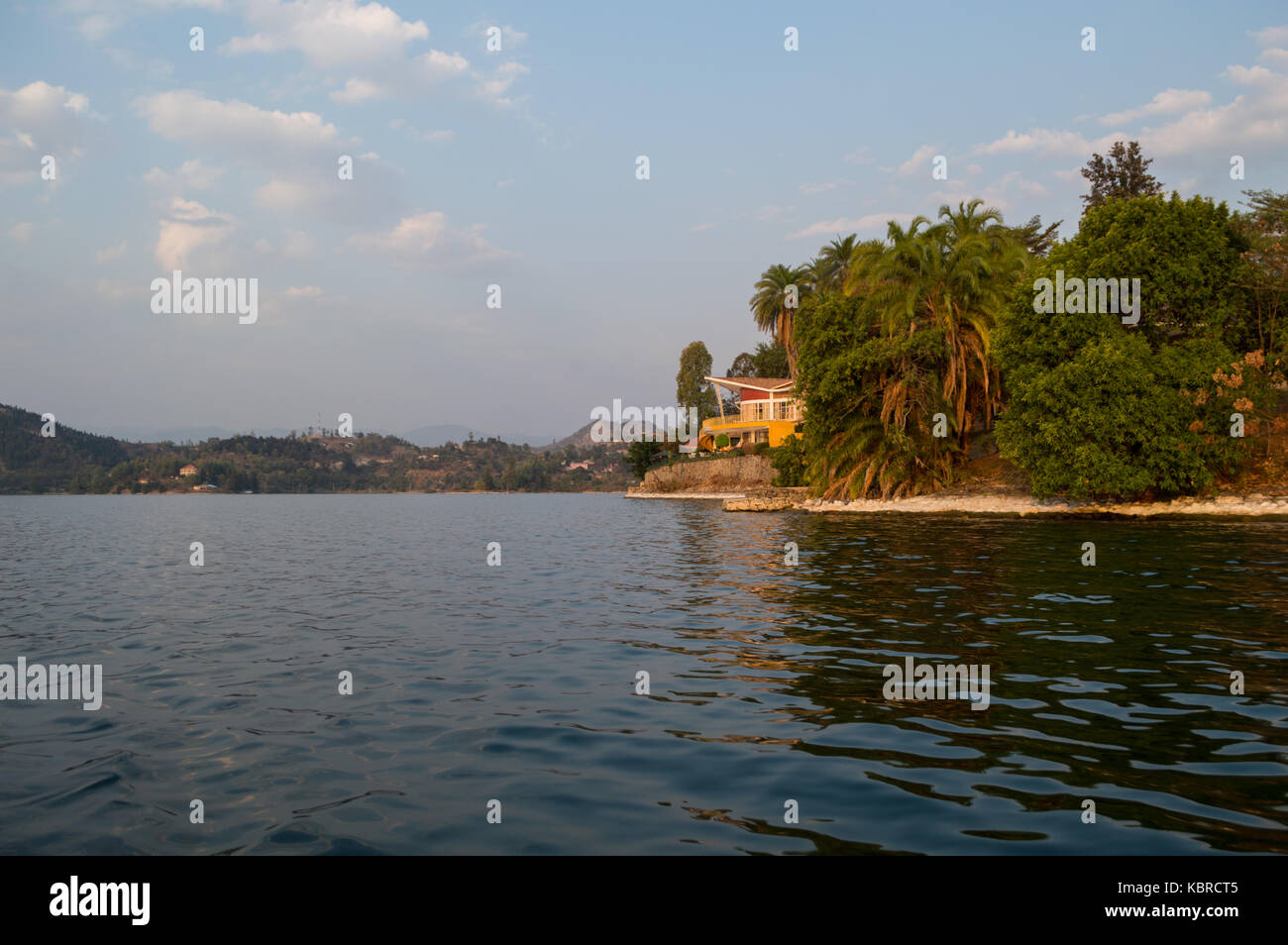 Lakeside House, Lake Kivu, Kibuye, Rwanda Stock Photo - Alamy