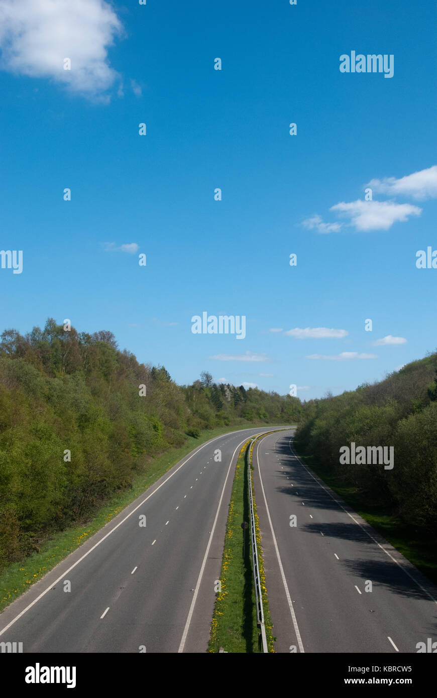 English motorway hi-res stock photography and images - Alamy