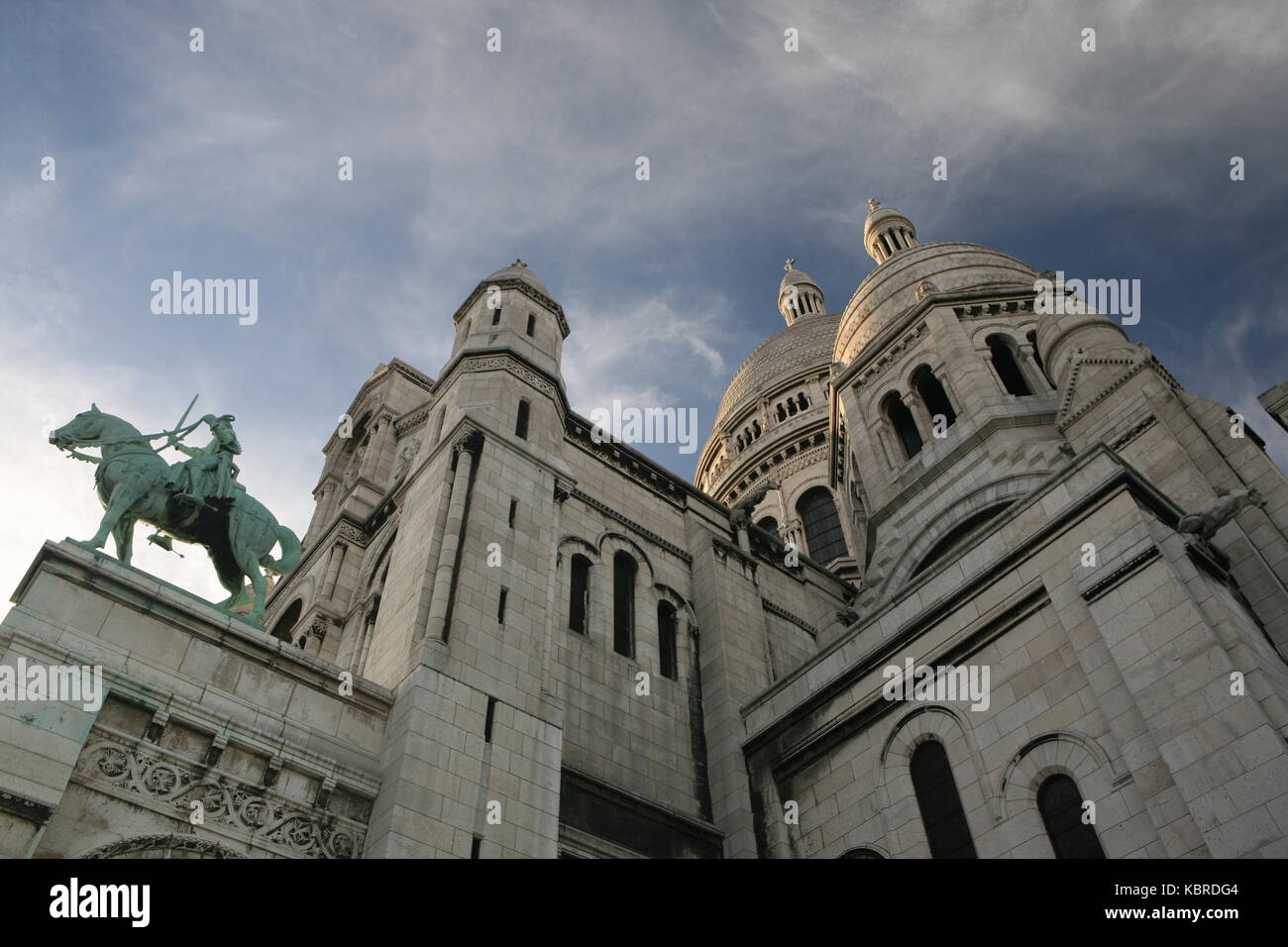 Paris Sacre Coeur Denkmal - Monument famous Stock Photo - Alamy