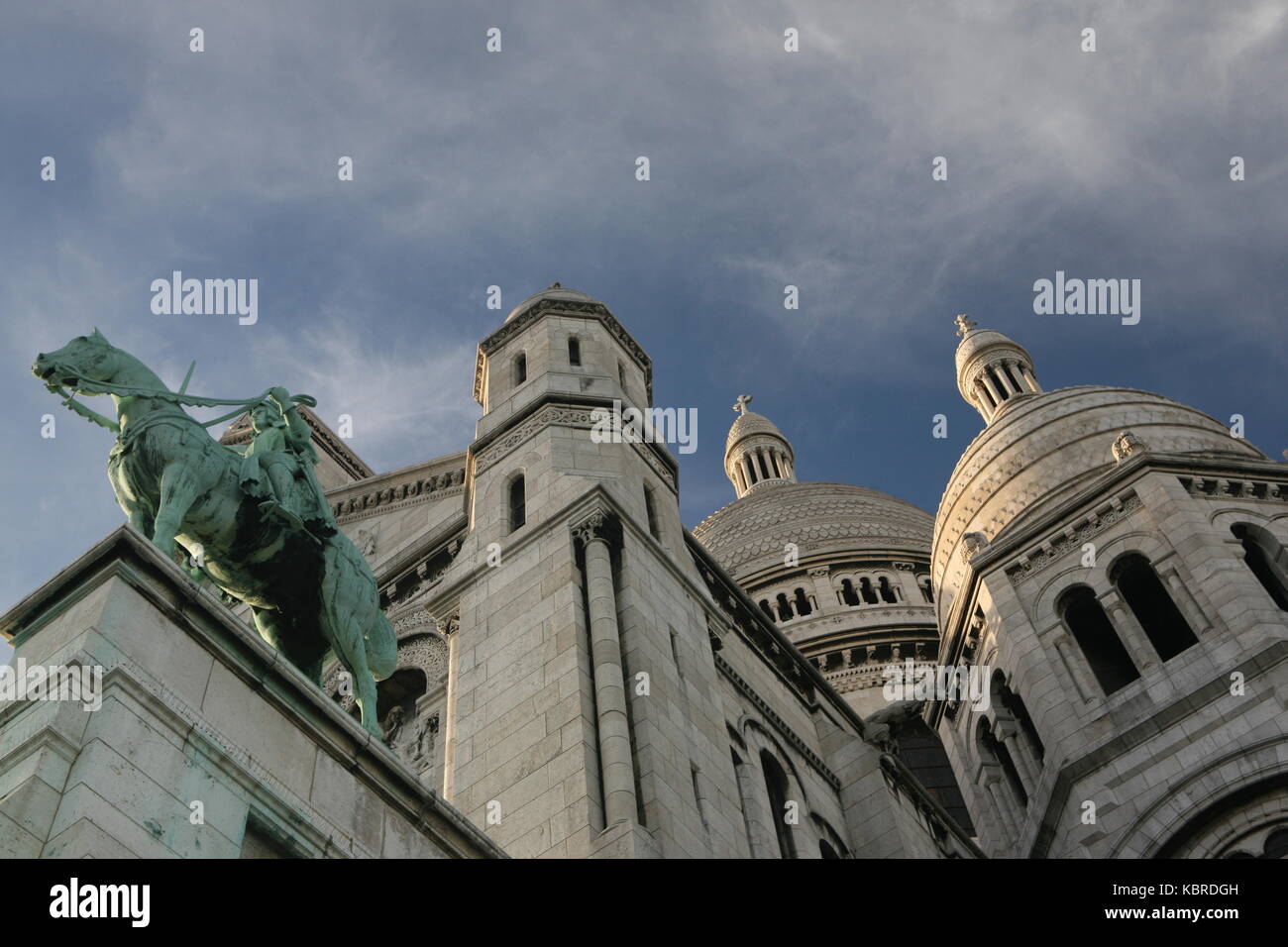 Paris Sacre Coeur Denkmal - Monument famous Stock Photo - Alamy