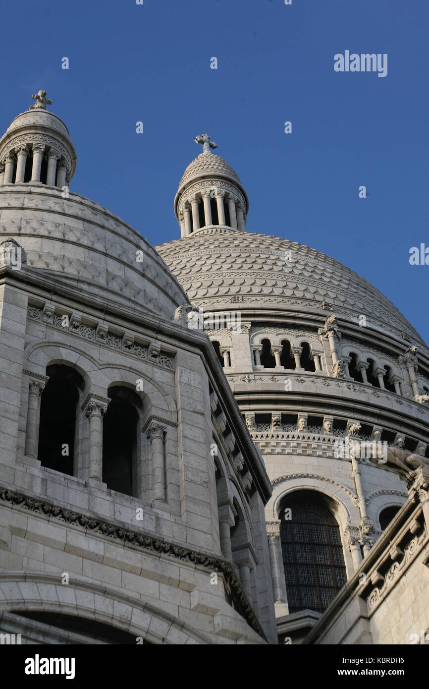 Paris Sacre Coeur Denkmal - Monument famous Stock Photo - Alamy