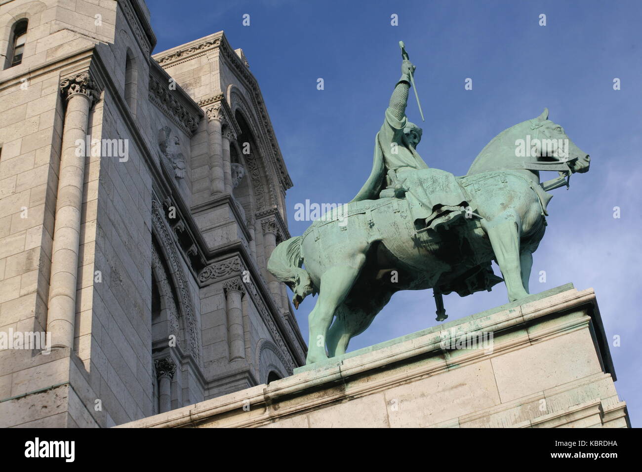 Paris Sacre Coeur Denkmal - Monument famous Stock Photo - Alamy