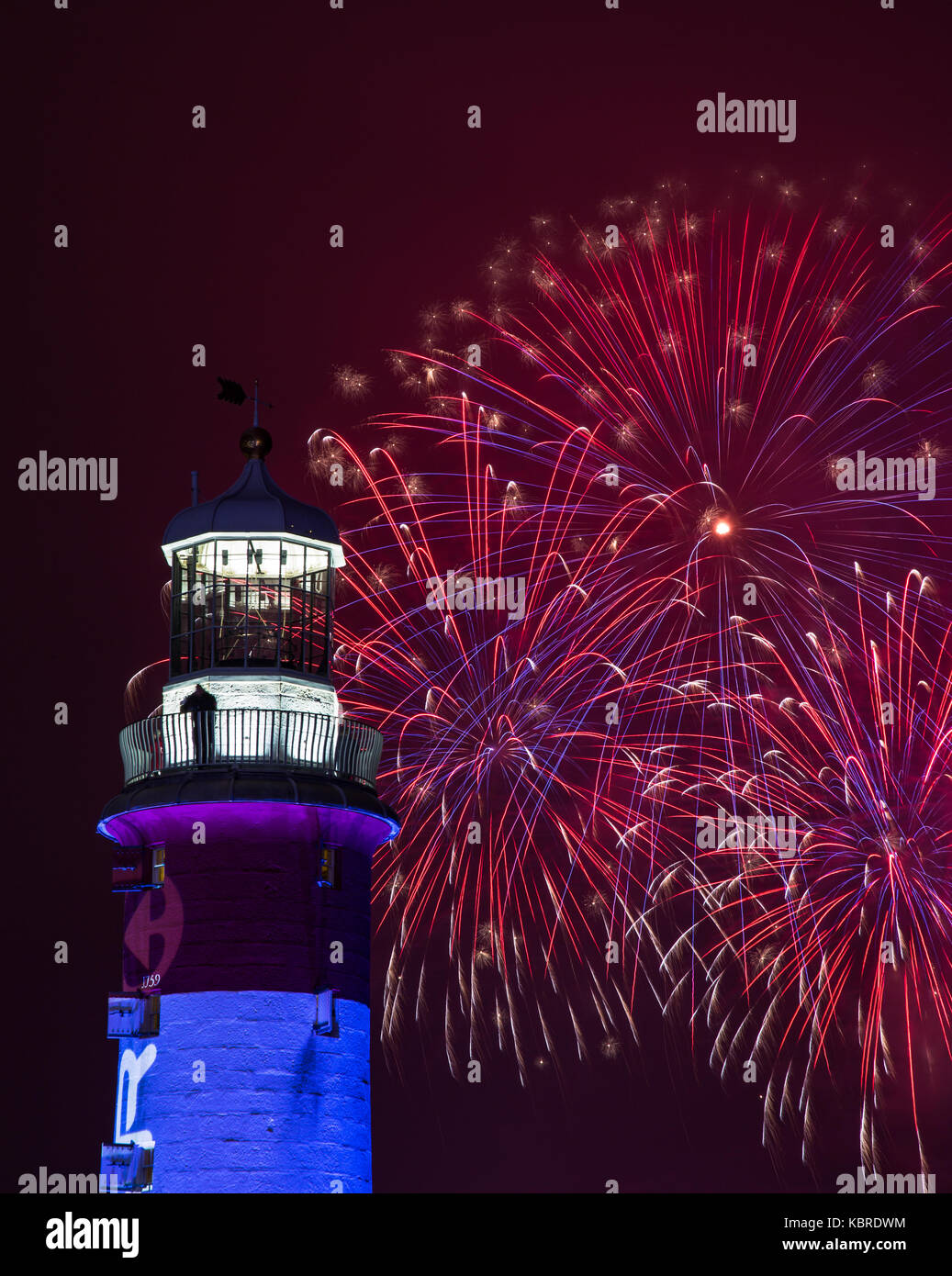 Fireworks display at British Fireworks Championships, Plymouth 2016 ...