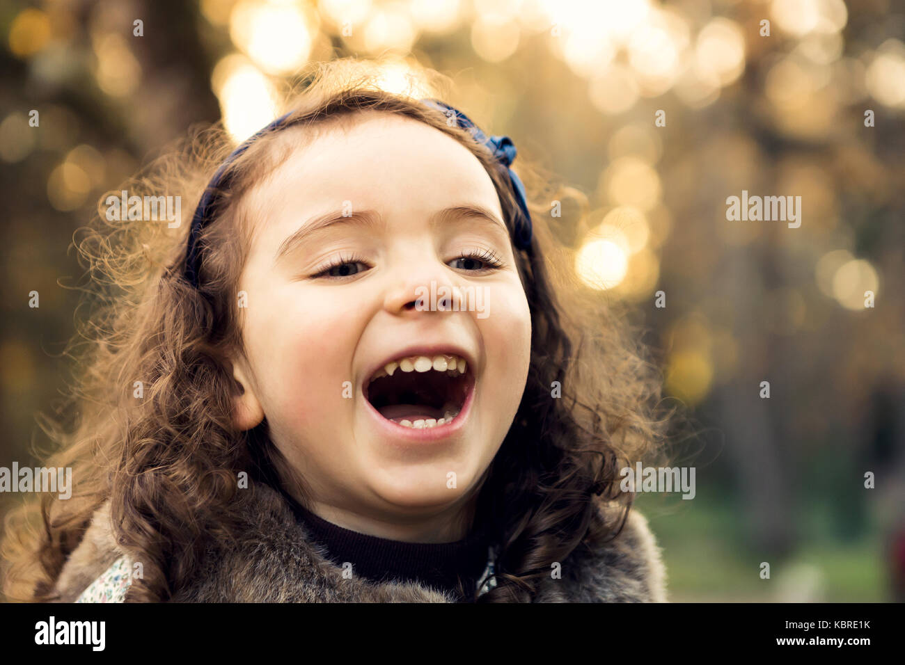Child face emotion excited hi-res stock photography and images - Alamy