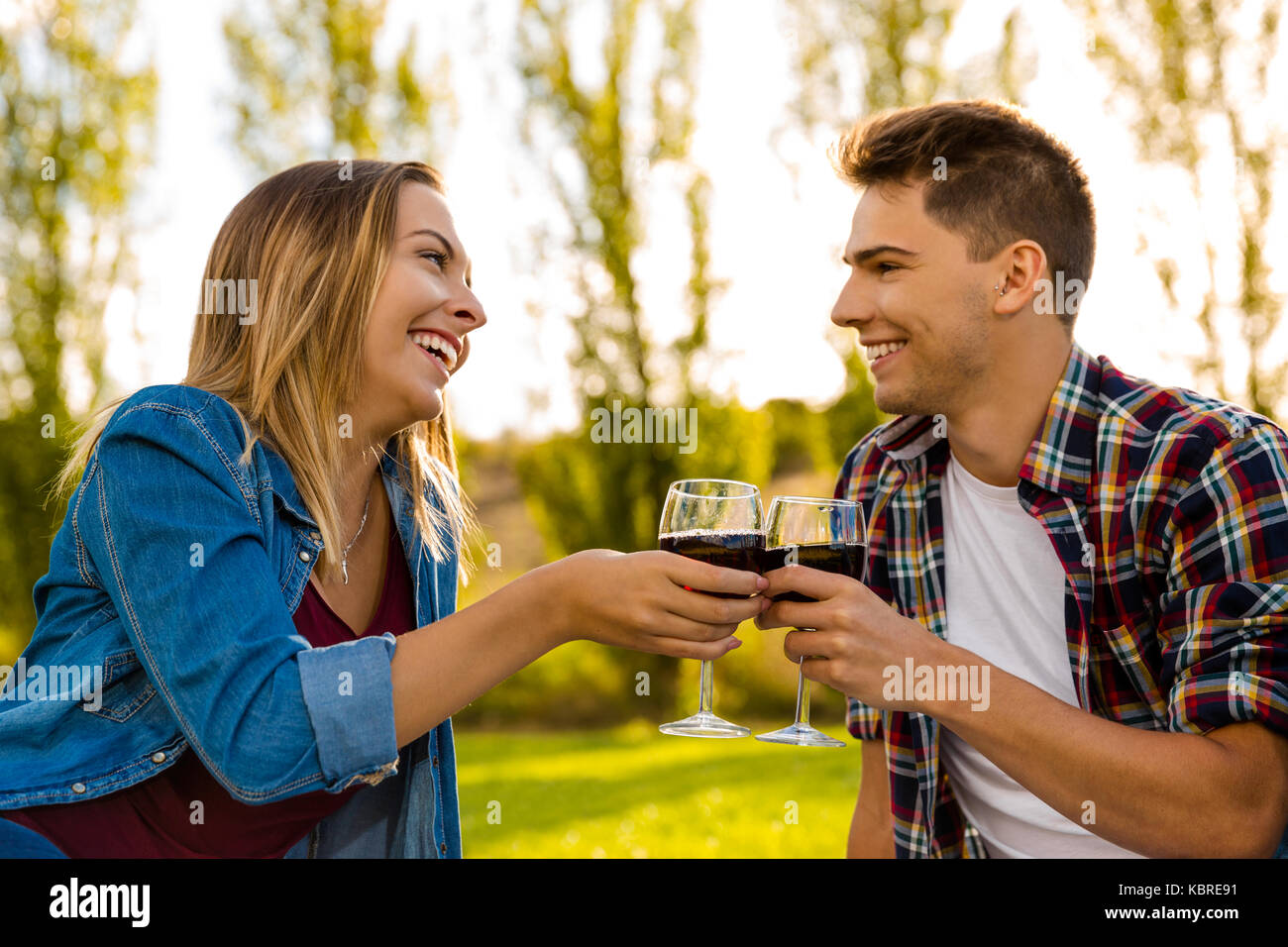 Toast with sunset hi-res stock photography and images - Alamy