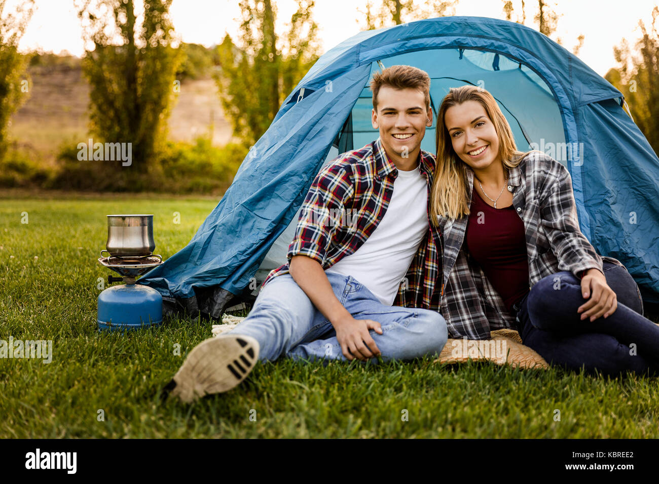 Camping love hi-res stock photography and images - Alamy