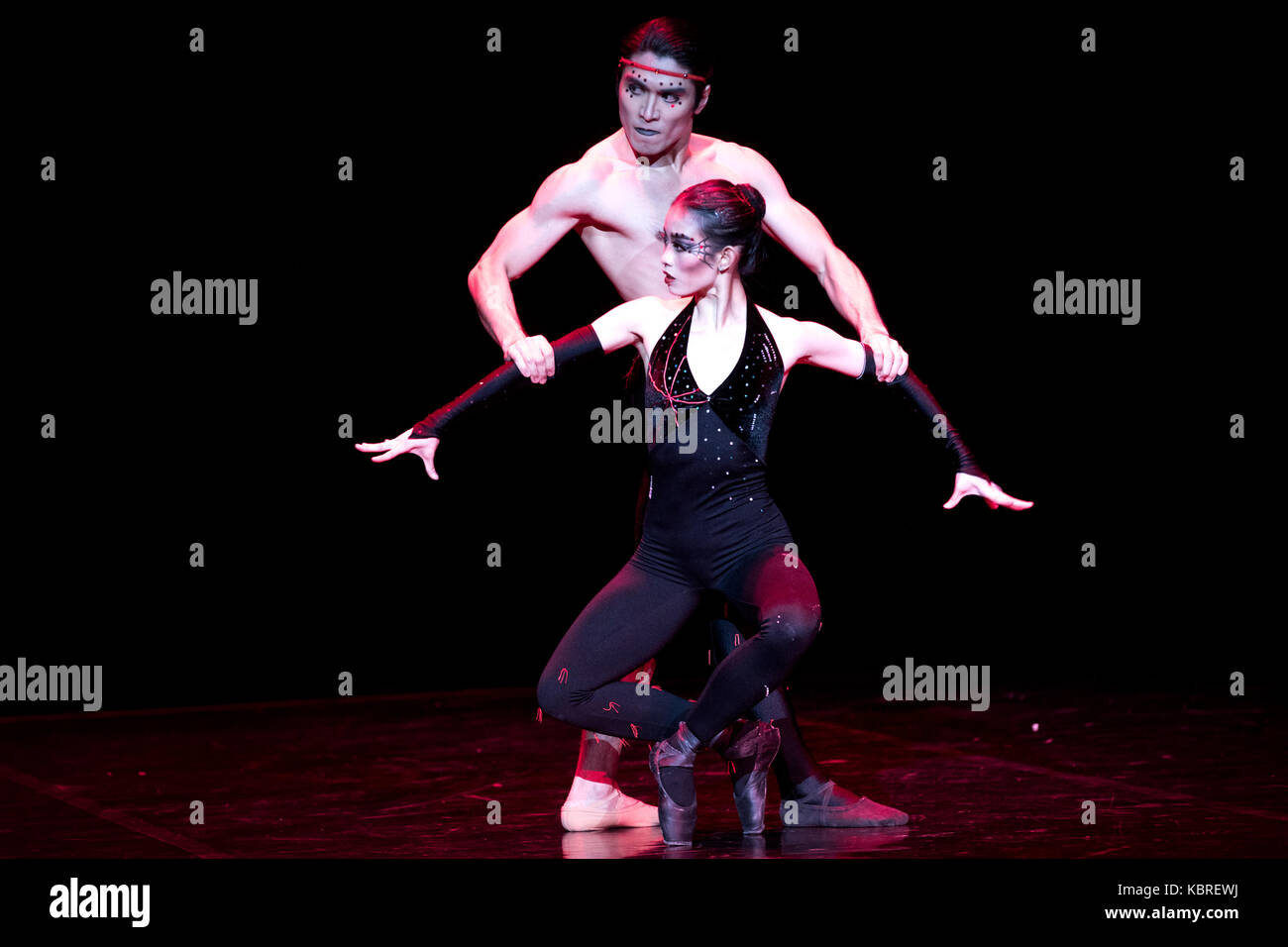 Performance of the dance group of the Philippines "Ballet Manila Stock ...