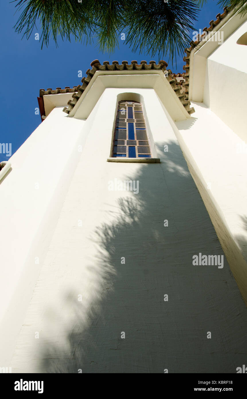 orthodox church, window wall and shadow Stock Photo - Alamy