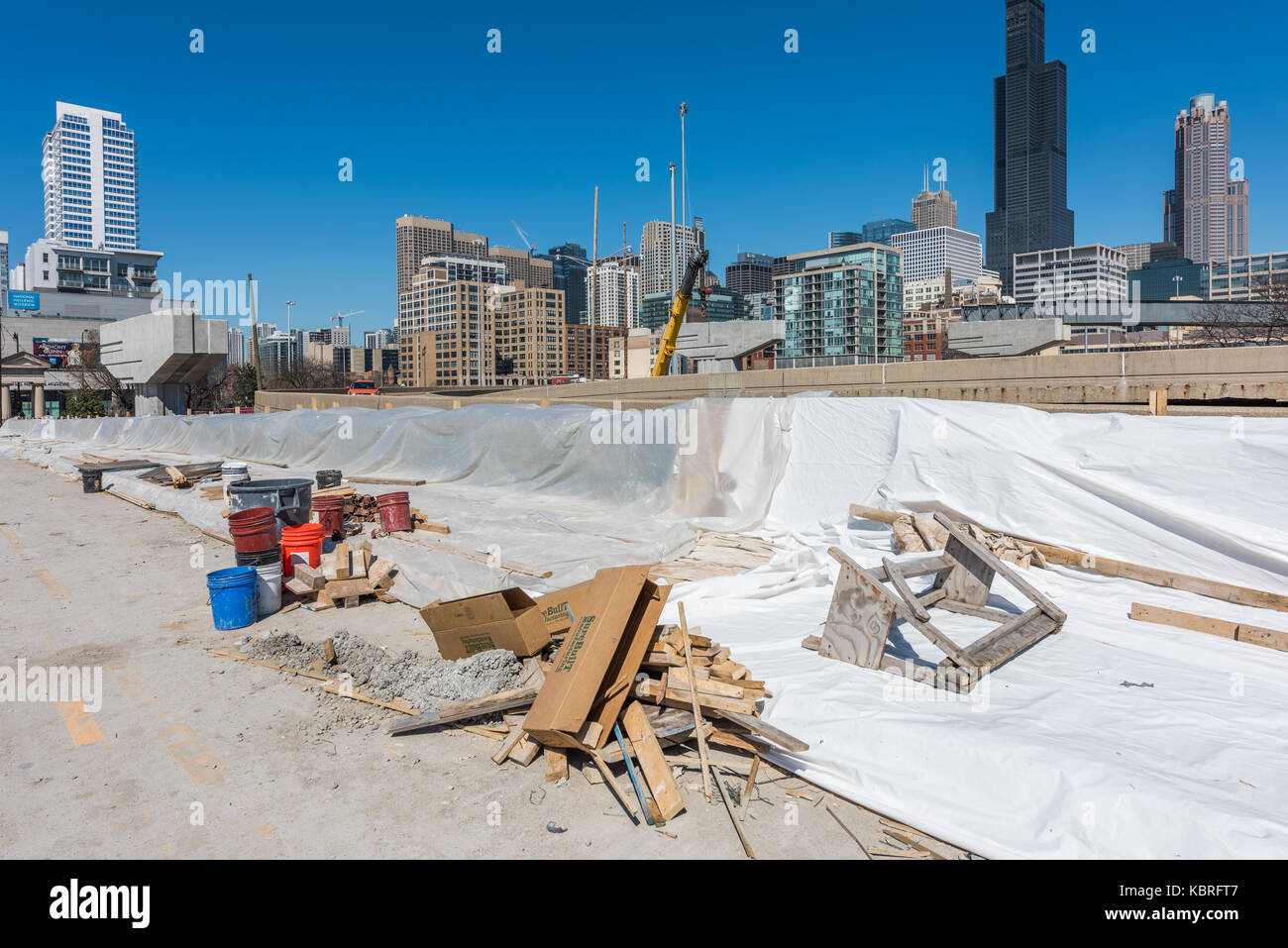 Reconstruction of the Jane Byrne Circle Interchange in downtown Chicago ...
