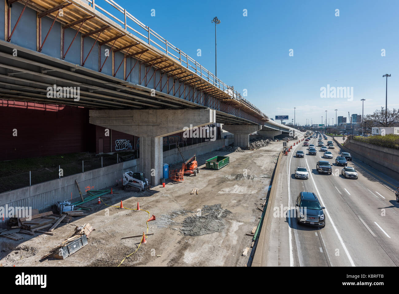 Reconstruction of the Jane Byrne Circle Interchange in downtown Chicago ...
