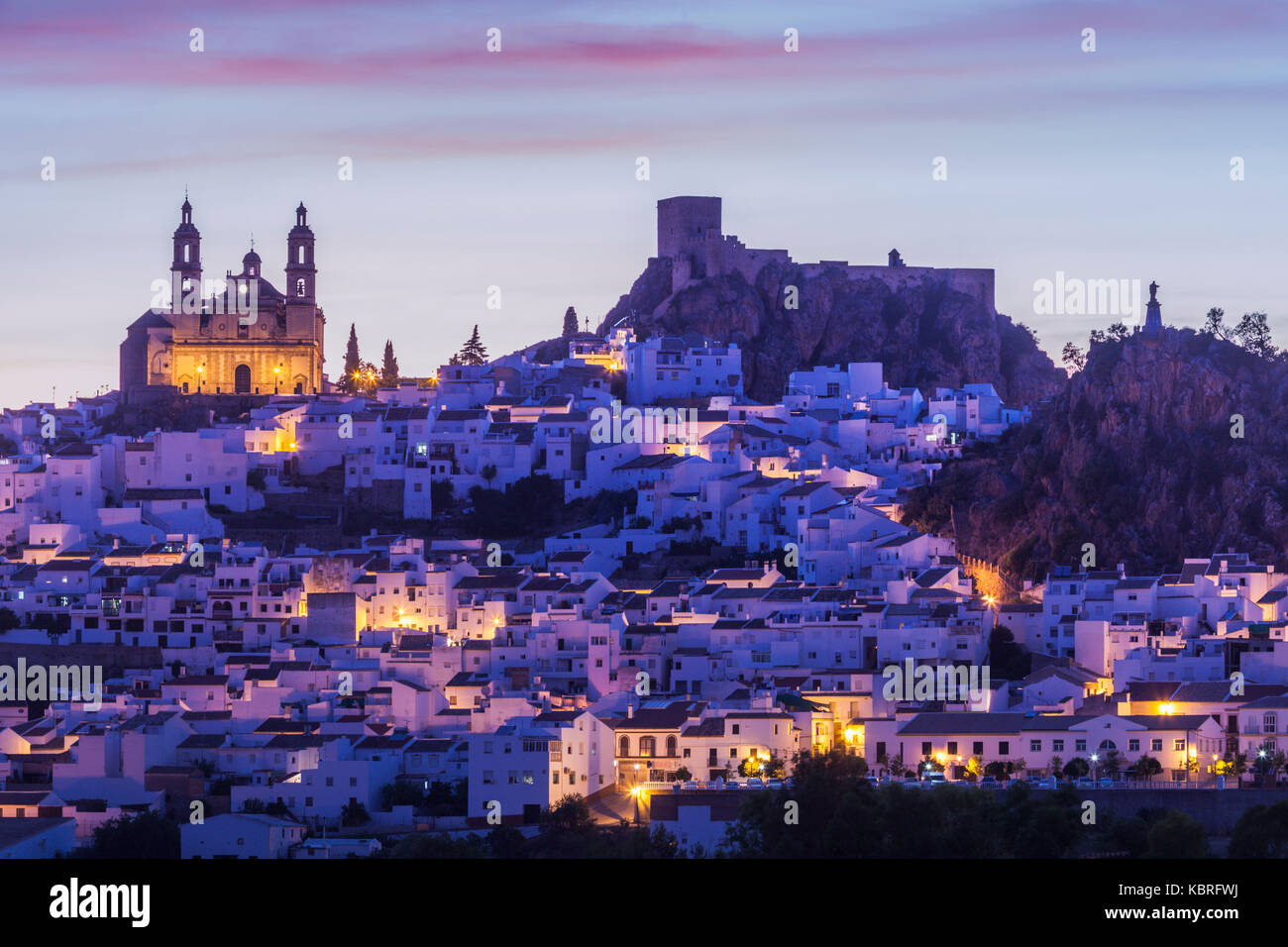 Olvera Castle and Parish of Our Lady of the Incarnation. Olvera ...