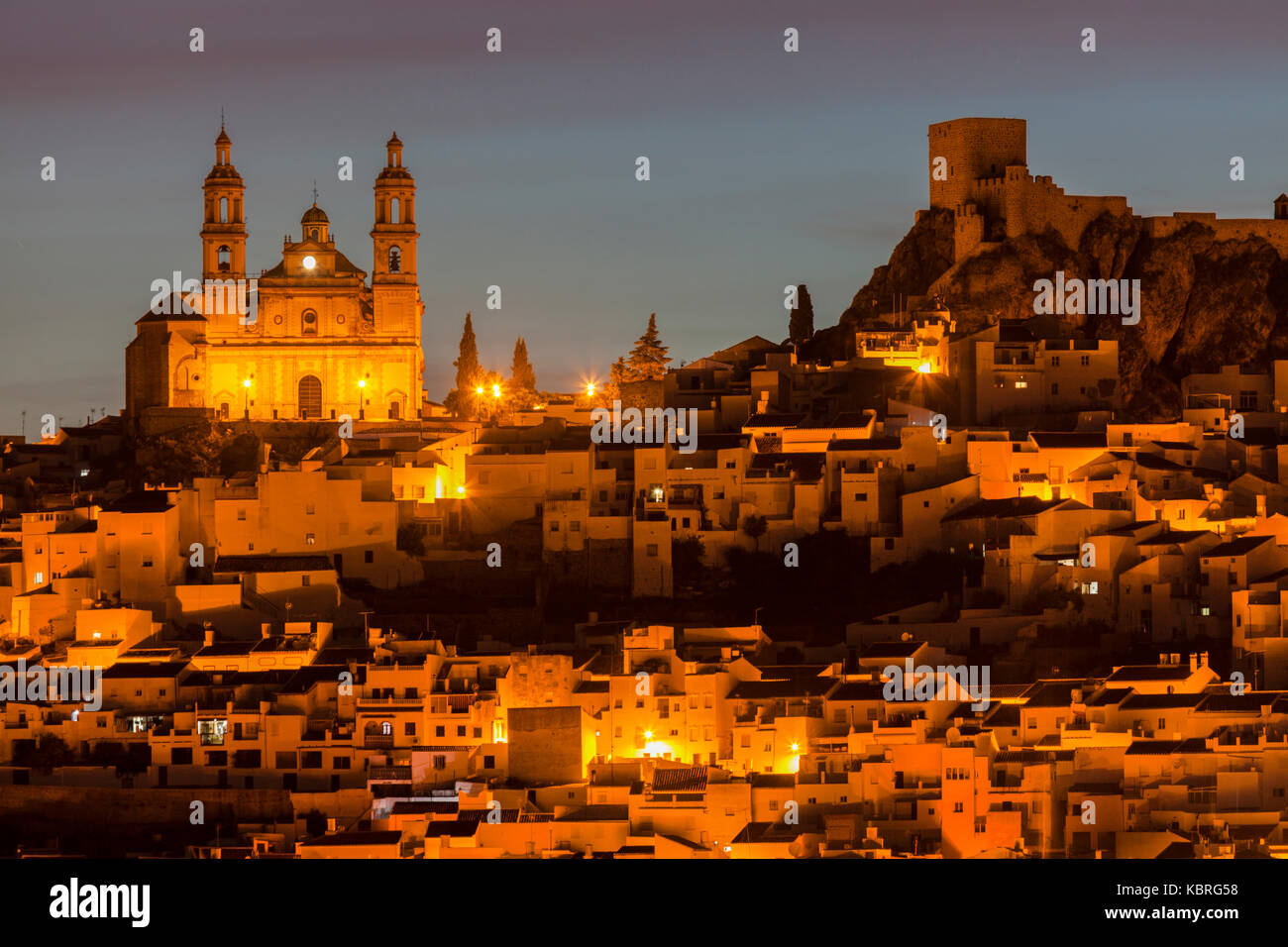 Olvera Castle and Parish of Our Lady of the Incarnation. Olvera ...