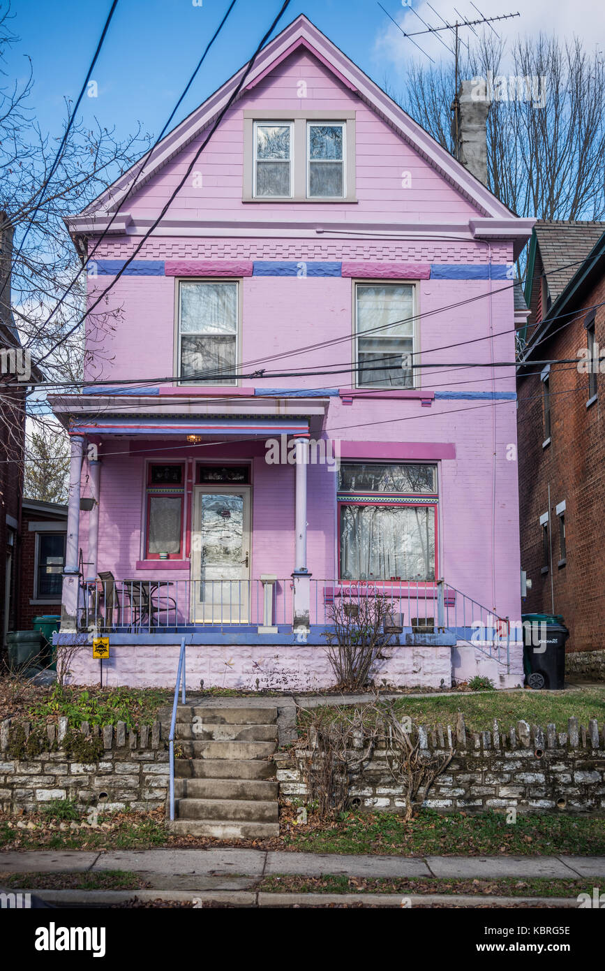 Historic house in the Northside neighborhood Stock Photo - Alamy