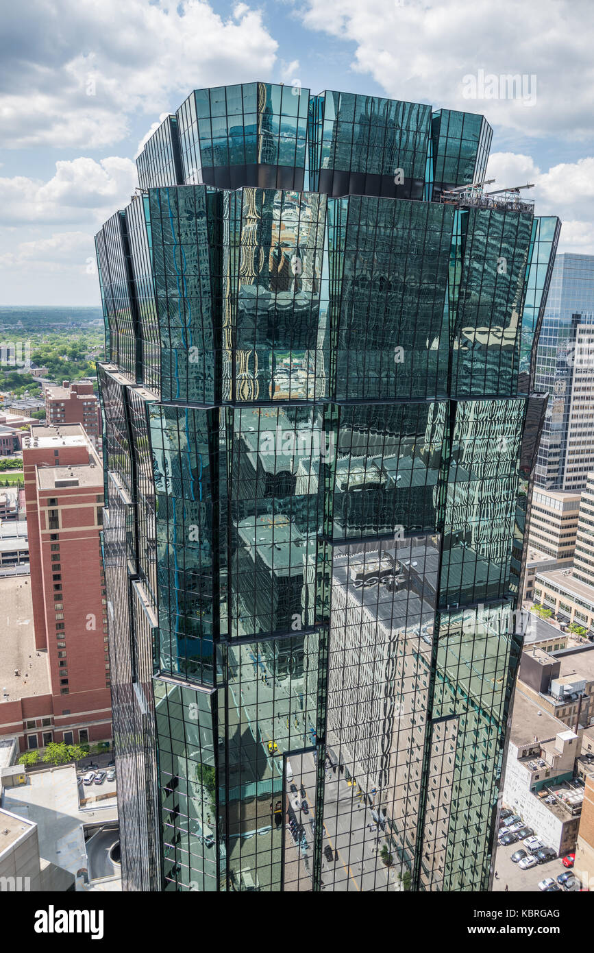 Aerial view of AT&T Tower Stock Photo - Alamy