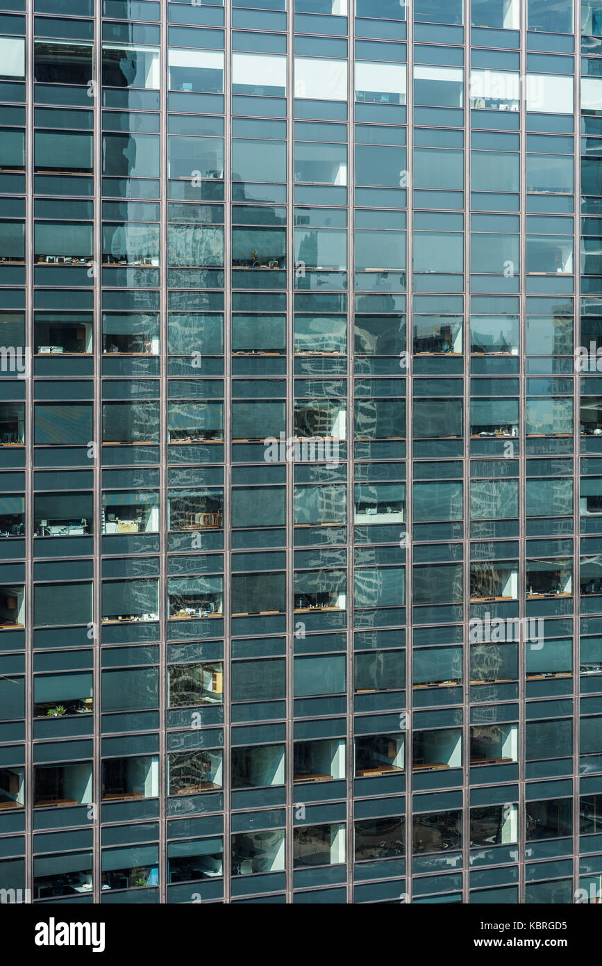 Abstract detail of downtown office building Stock Photo - Alamy