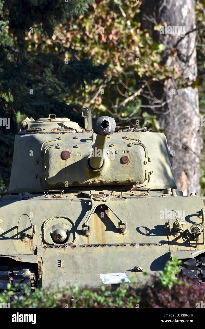 M4A3 Sherman tank Stock Photo - Alamy