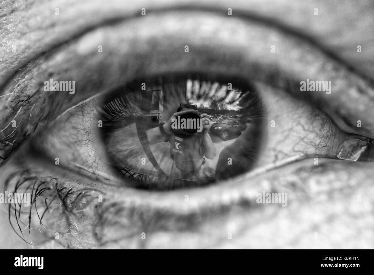 Eye Reflection Photography