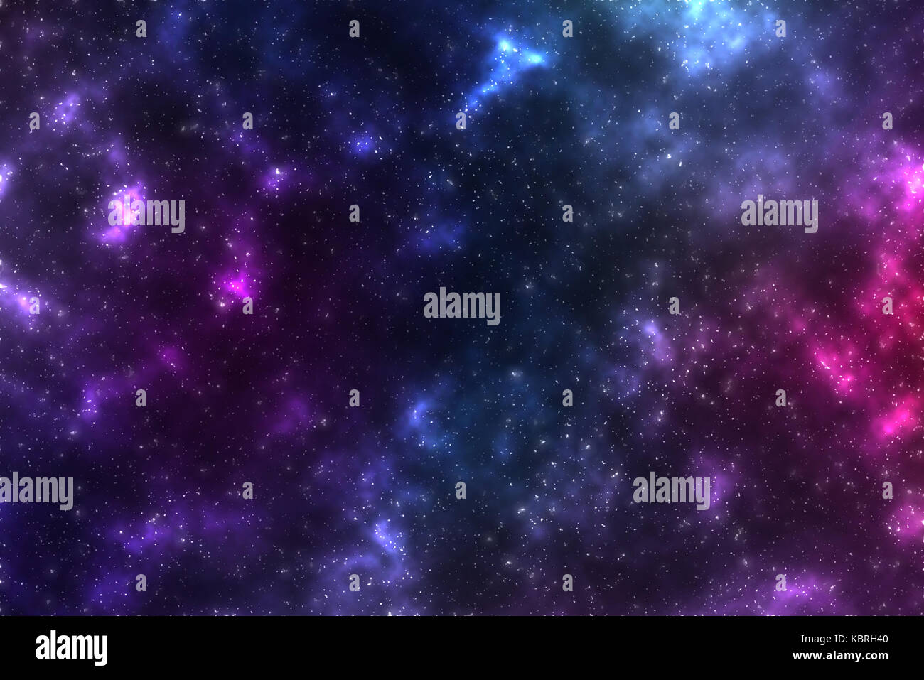 Bright multicolored texture of cosmos. Small stars and celestial bodies ...