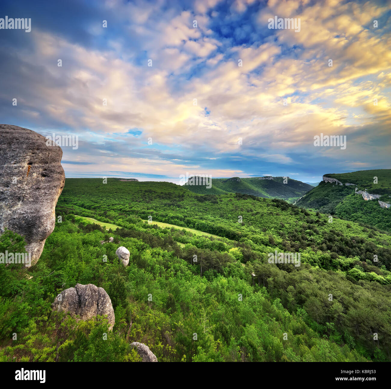 Mountain landscape. Composition of nature Stock Photo - Alamy