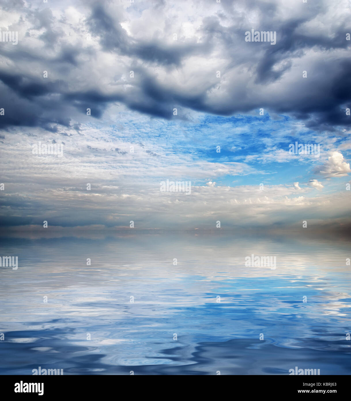 Amazing seascape background. Sea landscape Stock Photo - Alamy