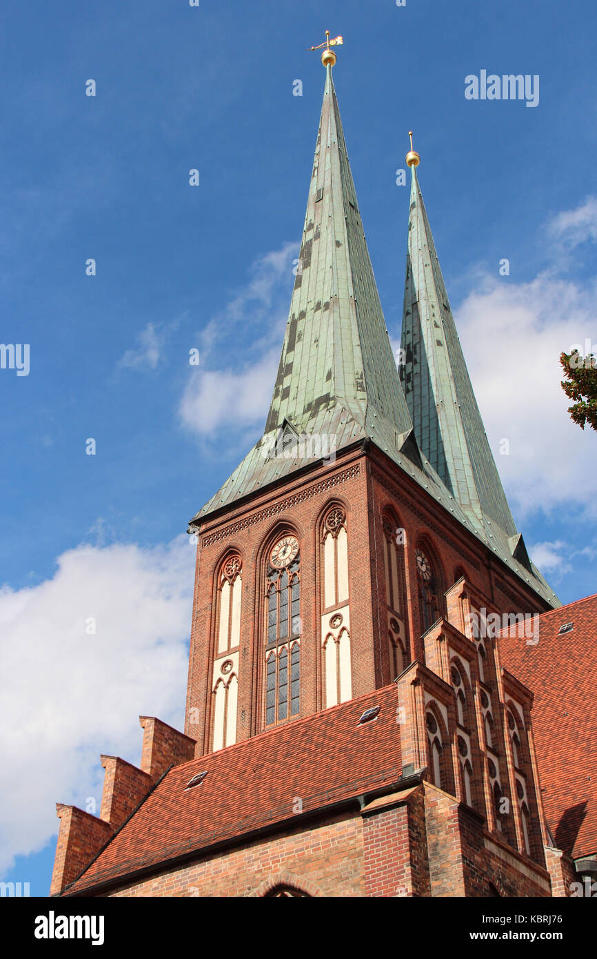 Church (Nikolaikirche) in Berlin (Germany Stock Photo - Alamy
