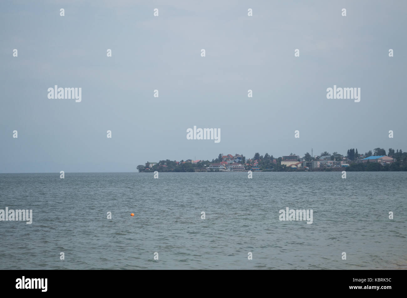Goma, DR Congo Border Seen from Gisenyi, Rwanda Stock Photo - Alamy