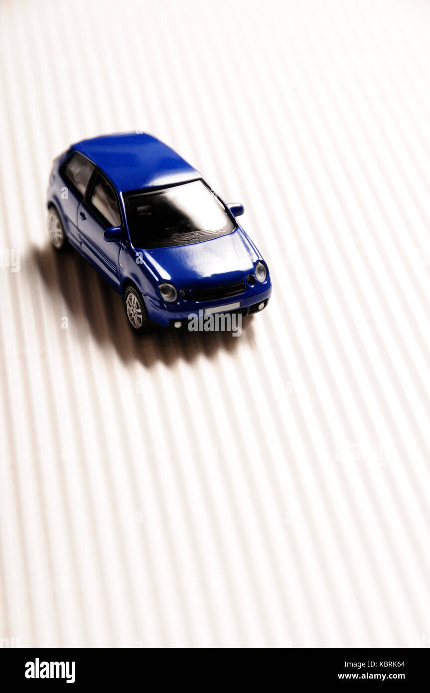 blue toy car Stock Photo - Alamy