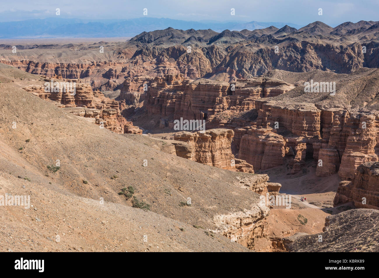 Charyn Canyon and the Valley of Castles, National park, Kazakhstan ...
