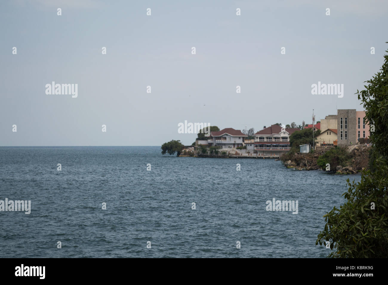 Goma, DR Congo Border Seen from Gisenyi, Rwanda Stock Photo - Alamy