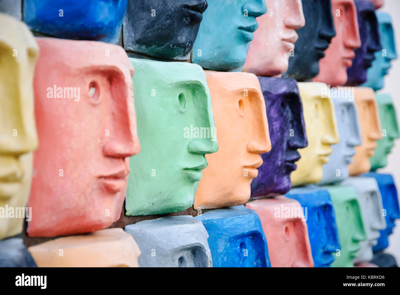 Different faces hi-res stock photography and images - Alamy
