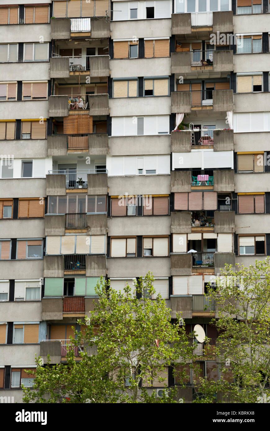 Eastern europe apartment building exterior hi-res stock photography and ...