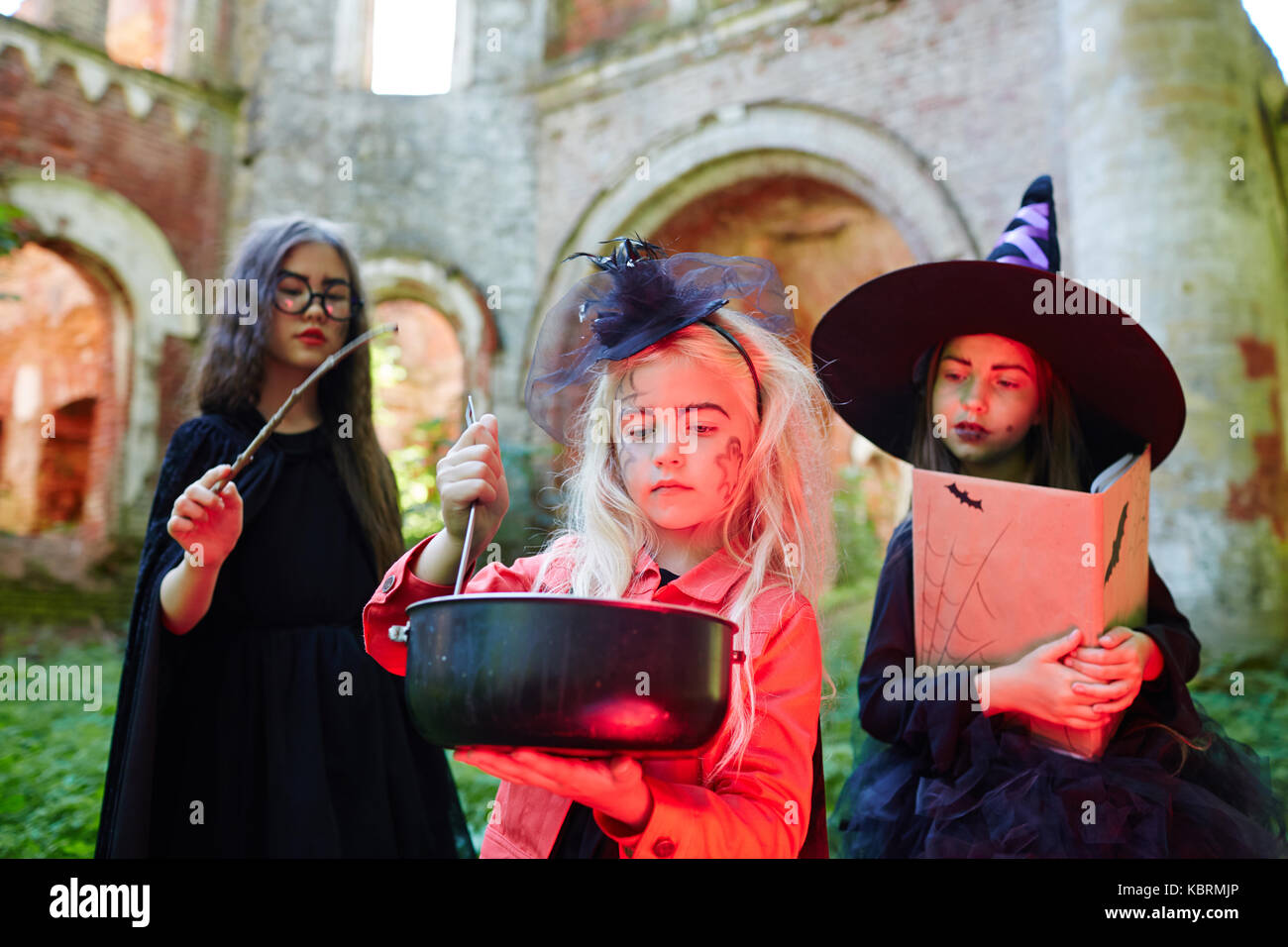 Cooking witch brew Stock Photo - Alamy