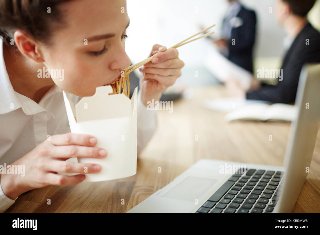 Hungry as hunter Stock Photo - Alamy