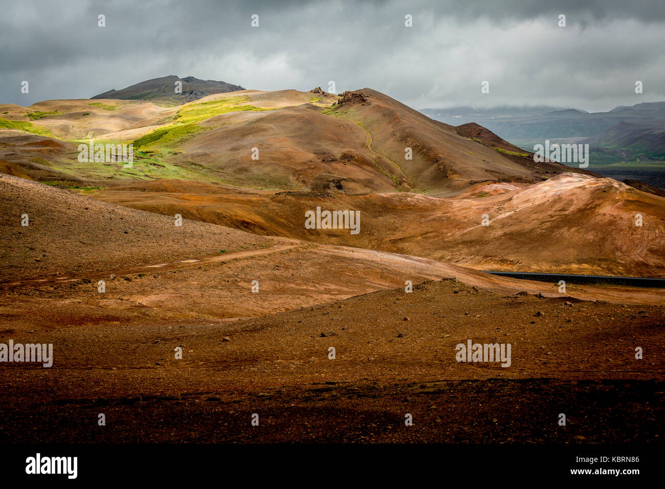 Hverir Geothermal Area, Iceland, Europe Stock Photo - Alamy
