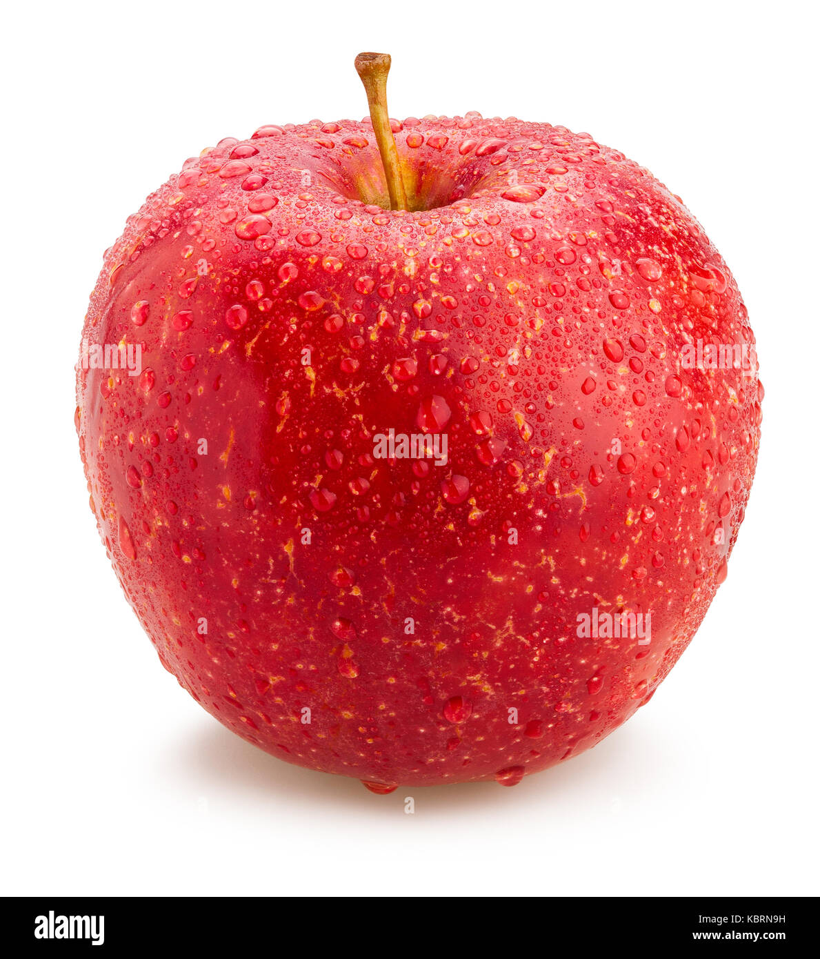 red apple path isolated Stock Photo - Alamy