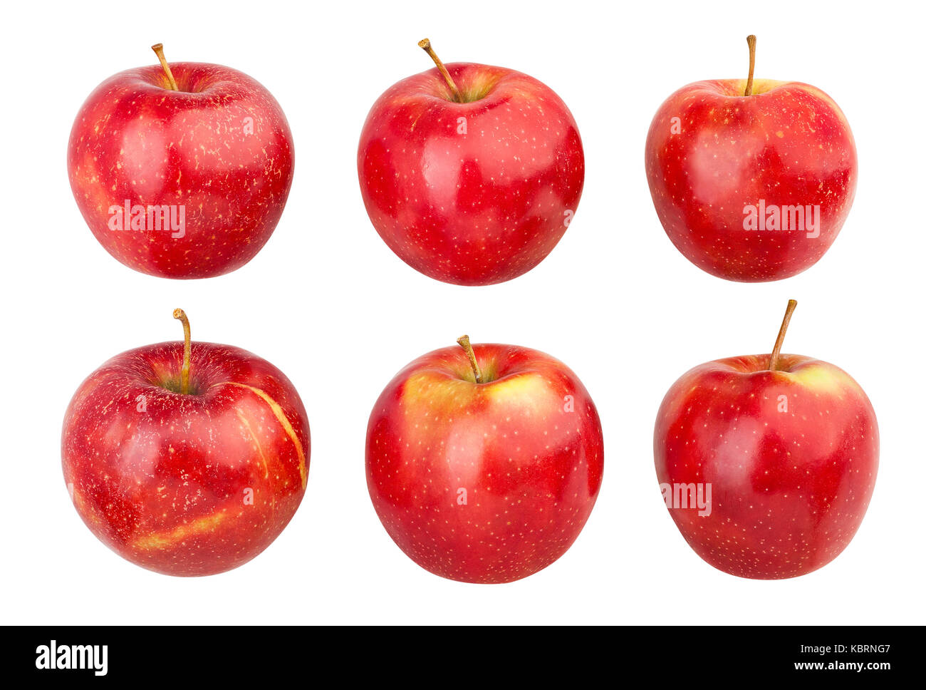 red apple path isolated Stock Photo - Alamy