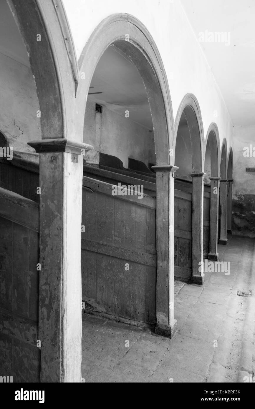Stable block in english country house Stock Photo - Alamy
