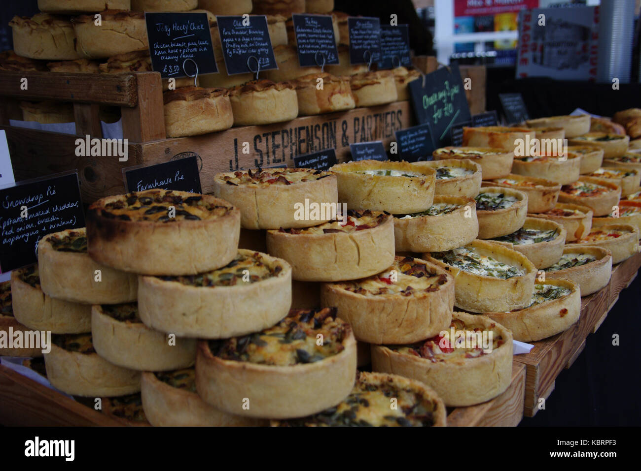 Artisan Food, Sunday market, Frome Stock Photo - Alamy