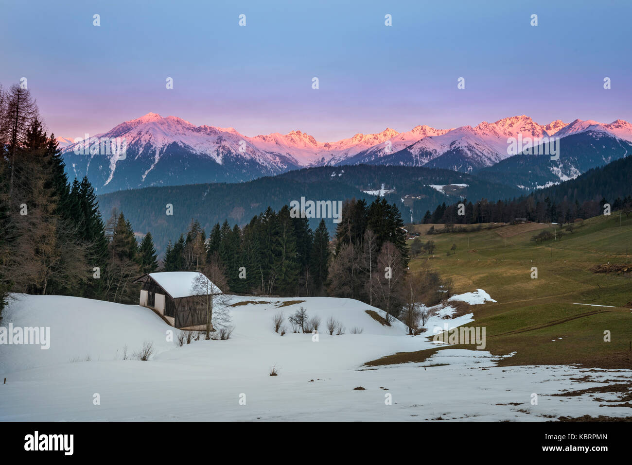 Maddalene mountains, Trentino Alto Adige region, Italy Stock Photo - Alamy