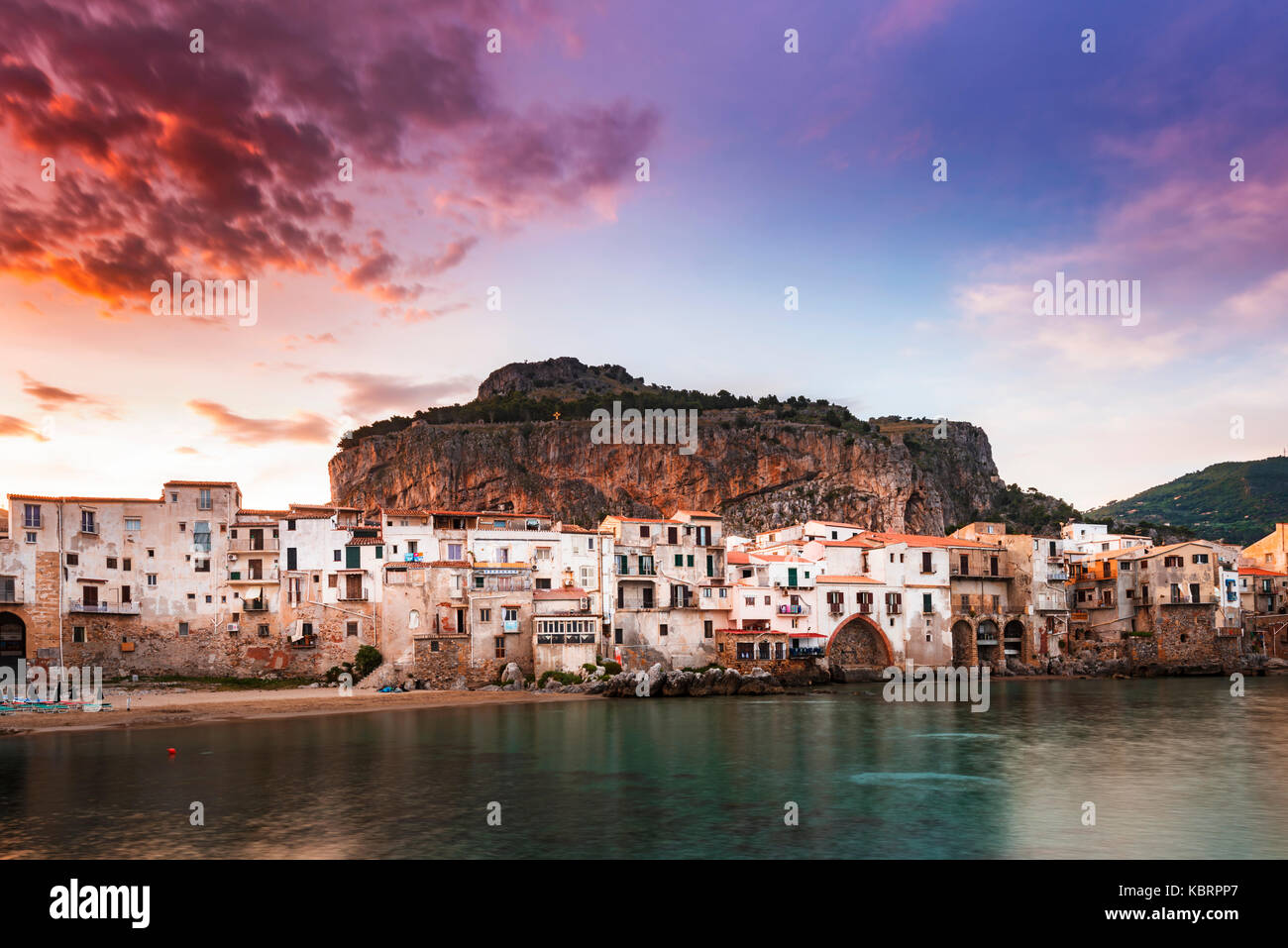 Cefalù, Palermo province, Sicily, Italy Stock Photo - Alamy