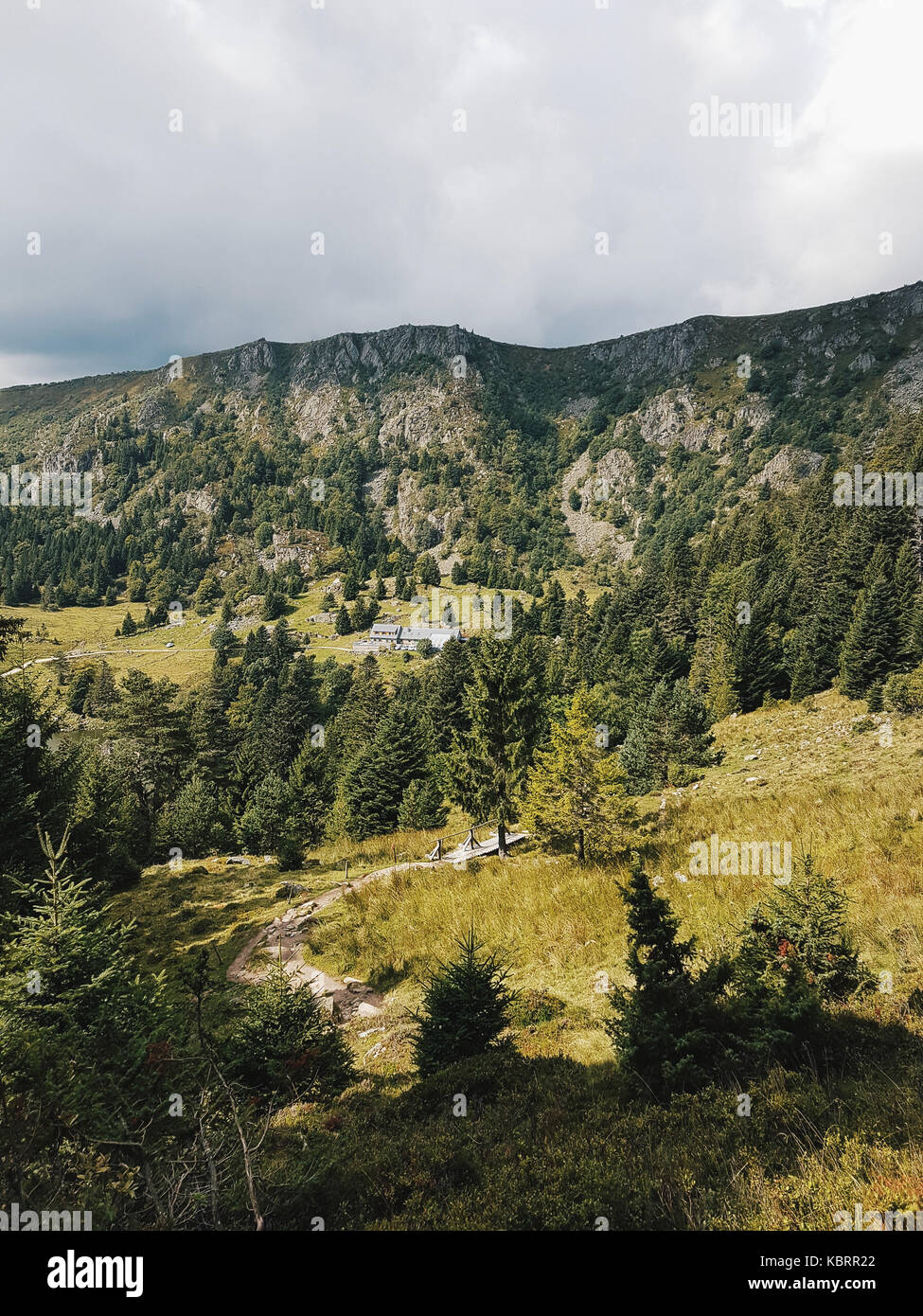 Vosges mountains. Processed with VSCO with hb2 preset Stock Photo - Alamy