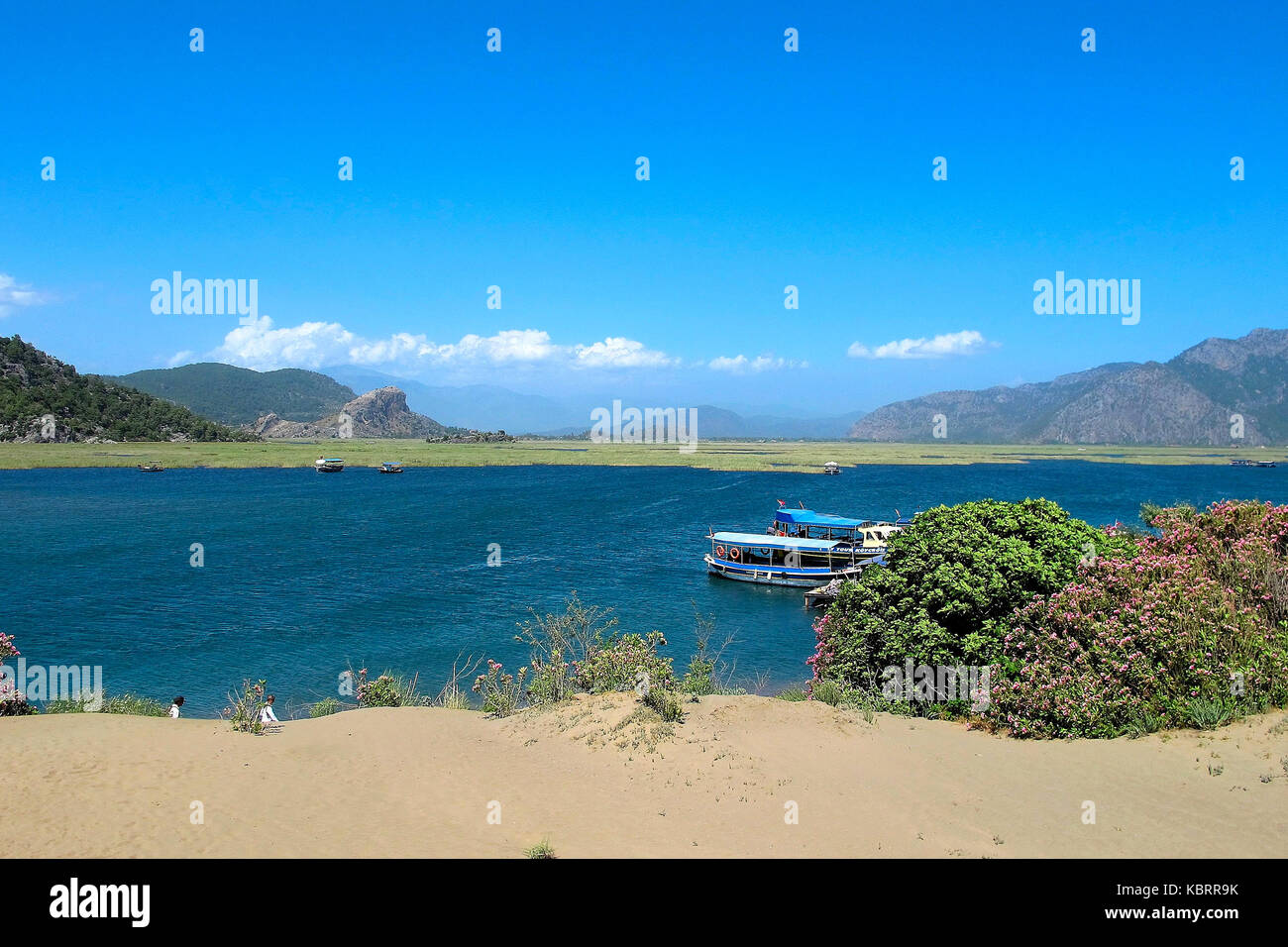 Iztuzu Beach, (Turtle Beach) Dalyan, Turkey Stock Photo - Alamy