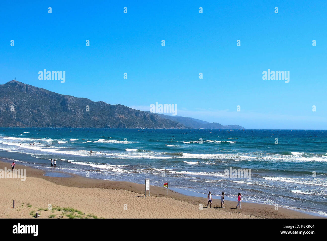Iztuzu Beach, (Turtle Beach) Dalyan, Turkey Stock Photo - Alamy