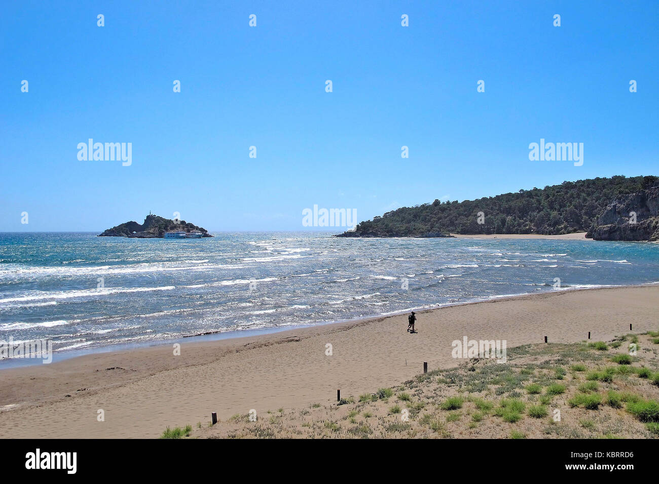 Iztuzu Beach, (Turtle Beach) Dalyan, Turkey Stock Photo - Alamy