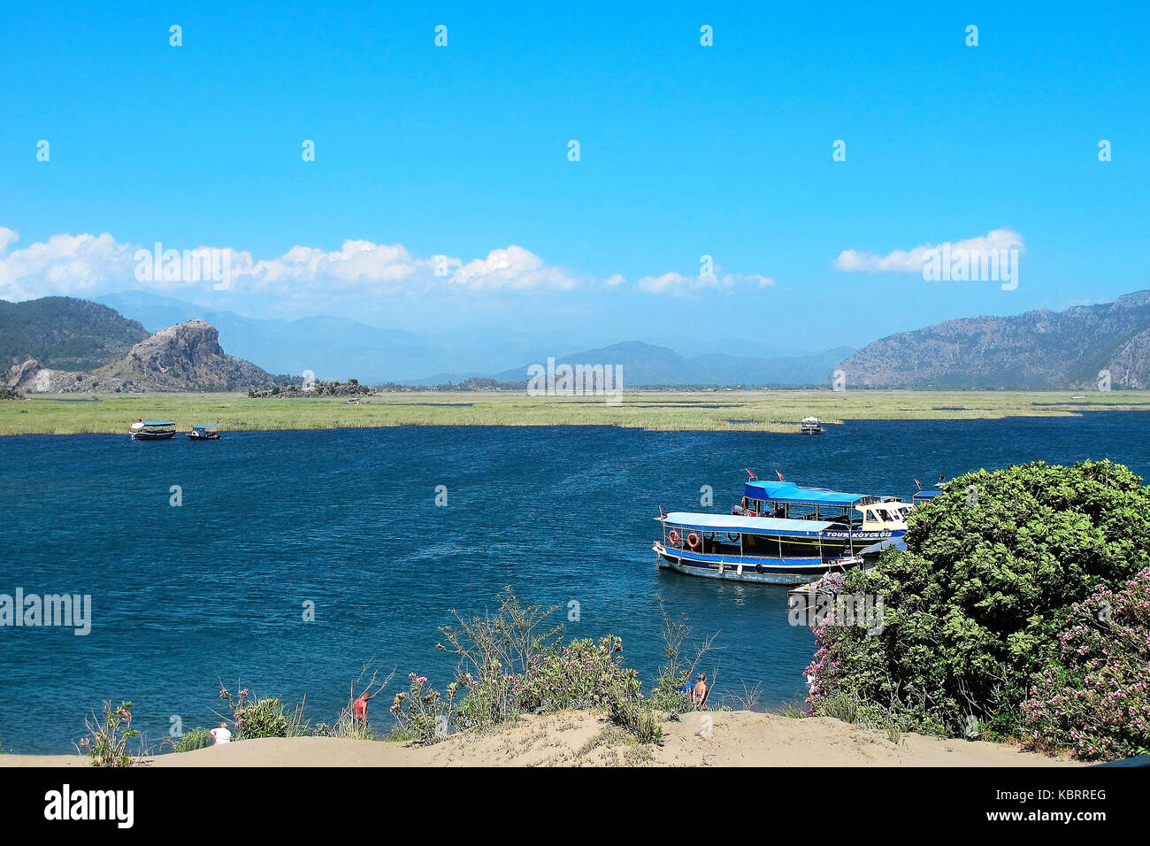 Iztuzu Beach, (Turtle Beach) Dalyan, Turkey Stock Photo - Alamy