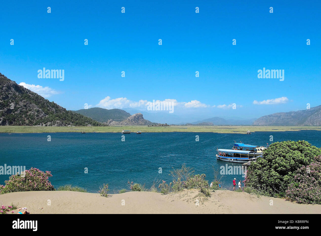 Iztuzu Beach, (Turtle Beach) Dalyan, Turkey Stock Photo - Alamy