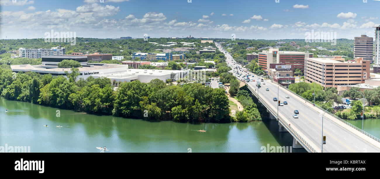 Congress Bridge Downtown Austin Stock Photo - Alamy